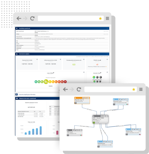 Nástroje aplikácie Cribis - Cribis.sk